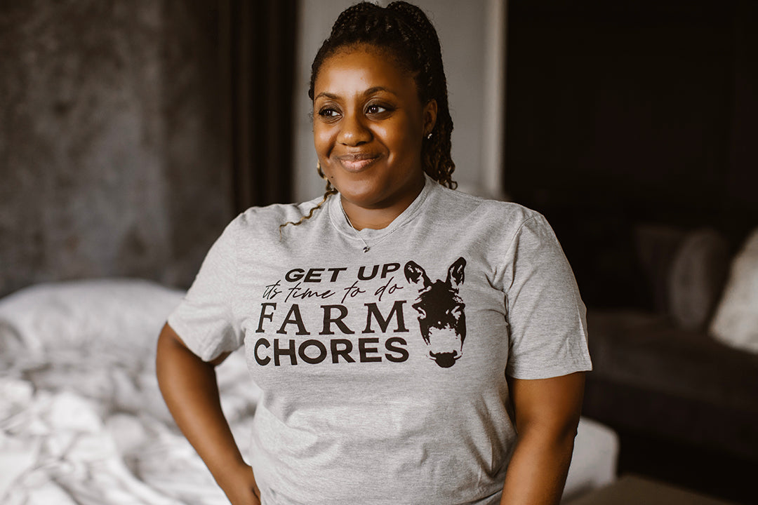 Get Up It's Time To Do Farm Chores T Shirt – Matt Mathews